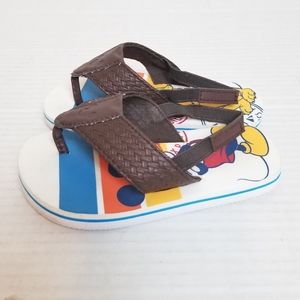 Disney | Shoes | Disney Mickey And Goofy Baby Thong Sandals | Poshmark
